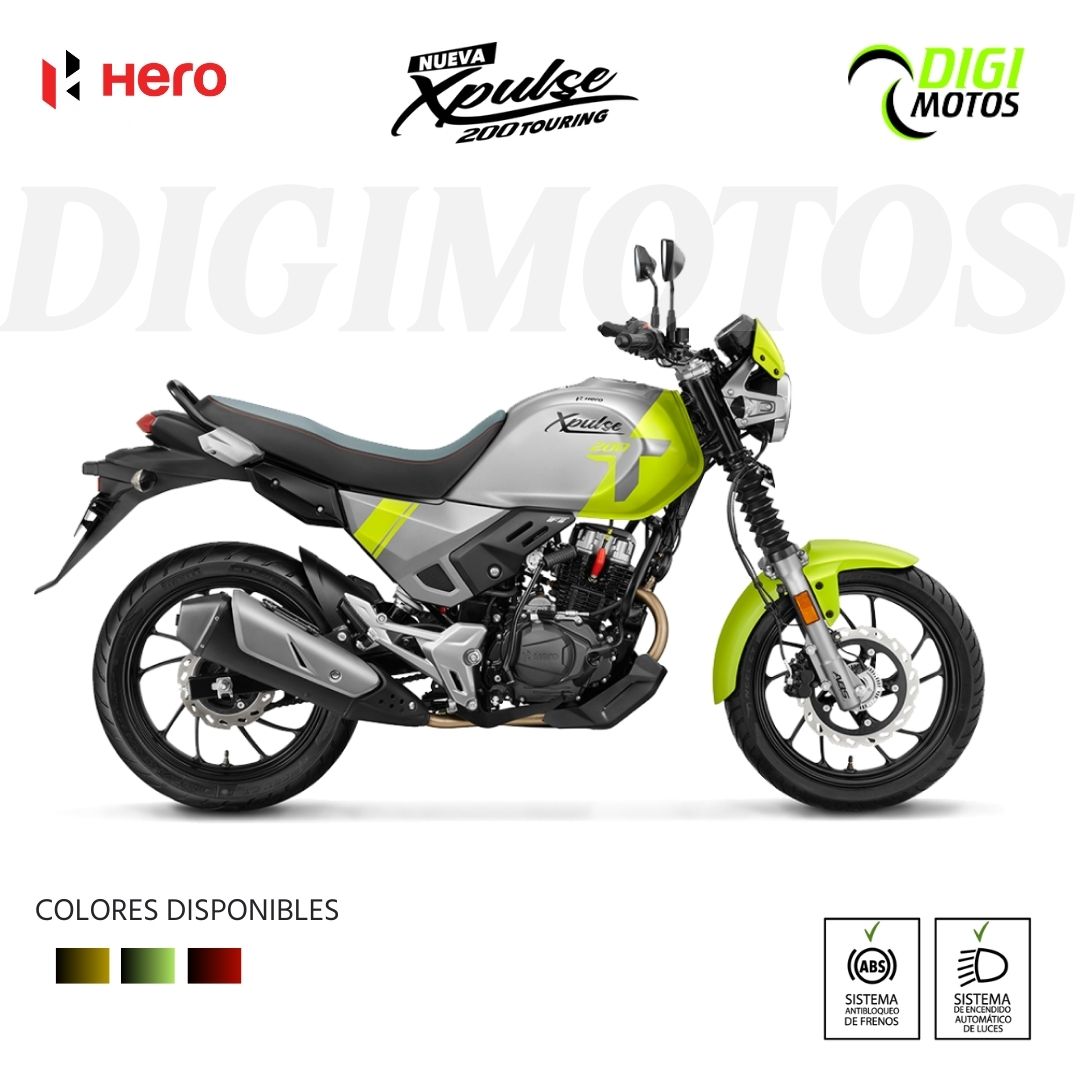 XPULSE 200T VERDE – Digimotos