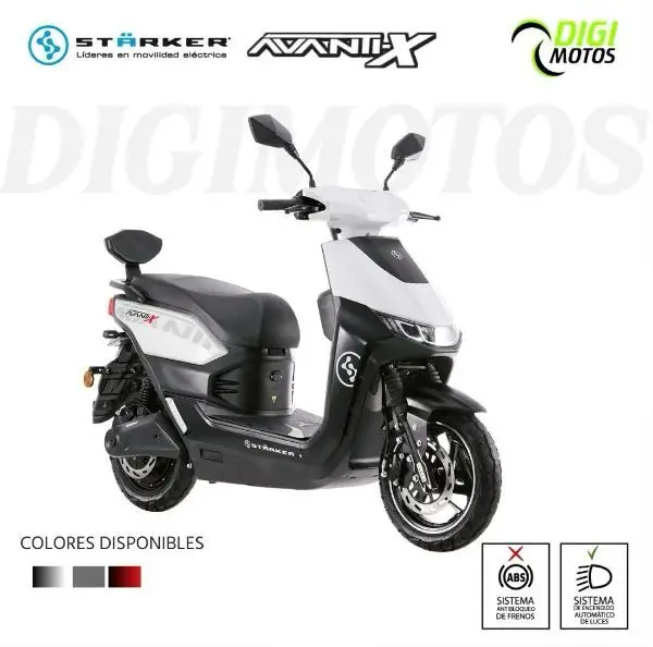 STARKER AVANTI X | Moto eléctrica urbana 90 km autonomía - Digimotos