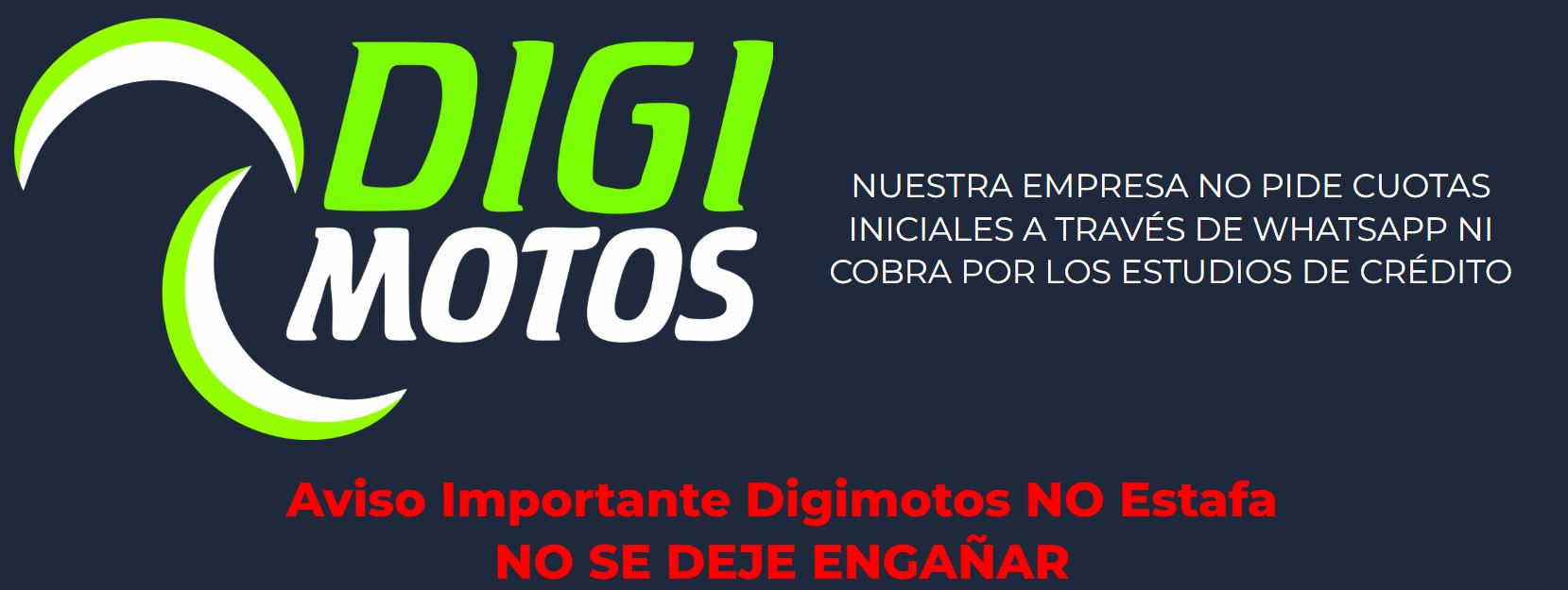 Aviso Importante – Estafas y fraude en compra de Motos - Digimotos